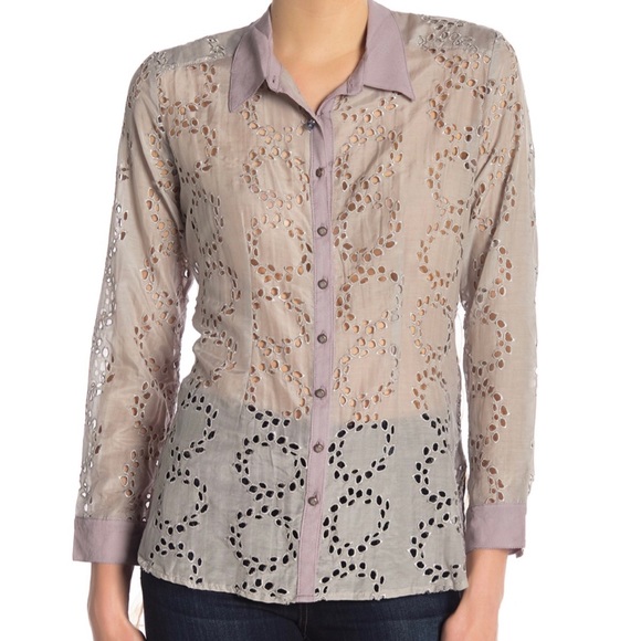 Aratta | Tops | Aratta Highlow Mesh Special Shirt Blouse | Poshmark